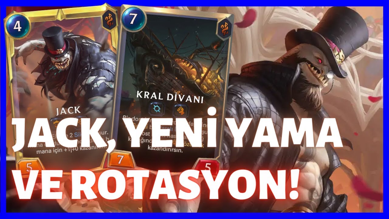 JACK SONUNDA GELDİ! Rotasyon'a Dair Her Şey! 4.3.0 Yaması [Legends of ...