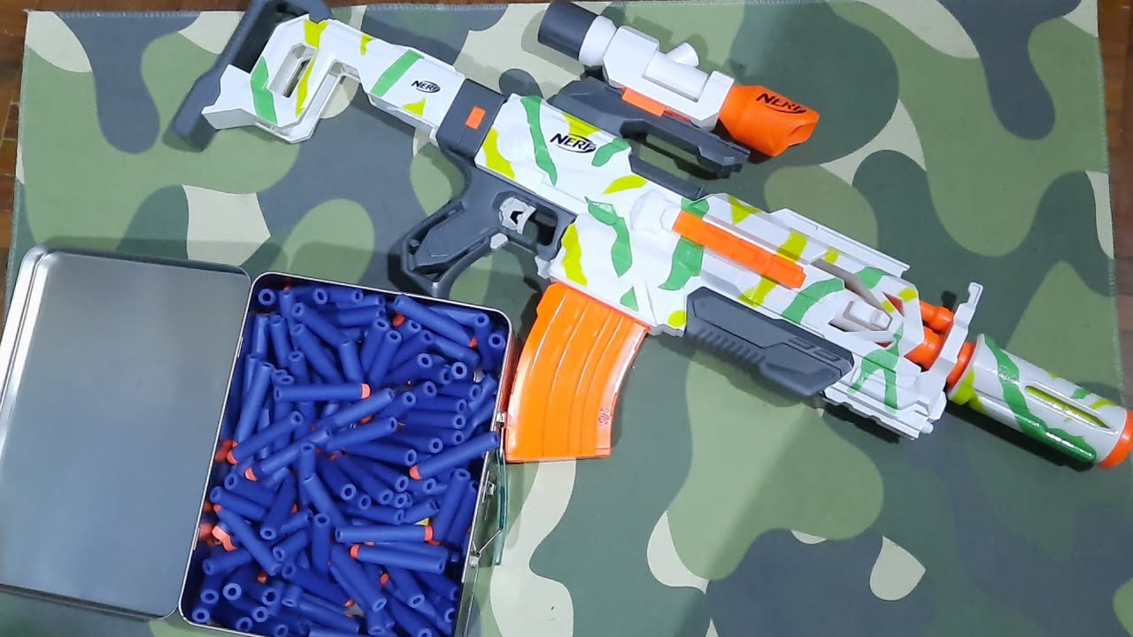 Modulus,Tracker ECS10 Review#Nerf Malaysia. - YouTube
