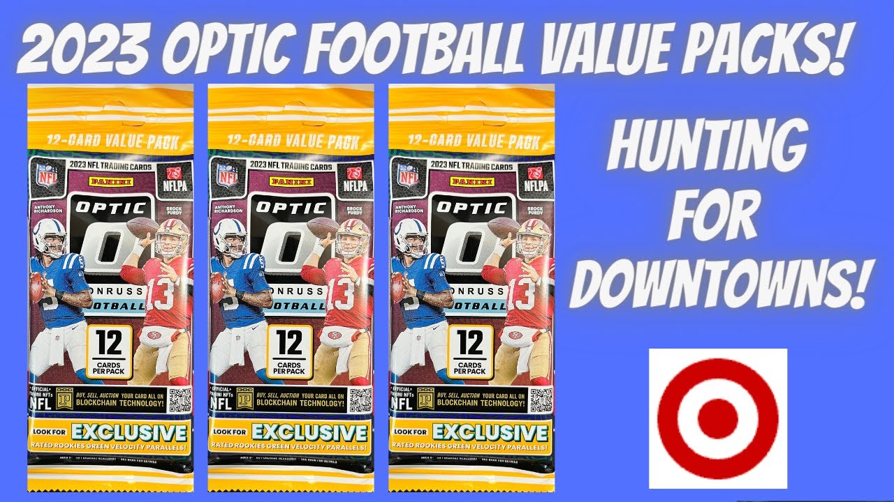 🏈 2023 Donruss Optic Football Value Packs ** Hunting for Downtowns ...