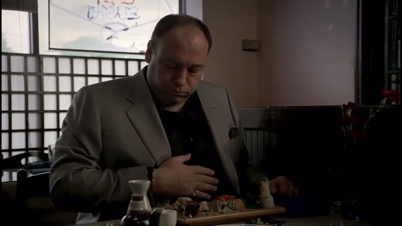 The Sopranos What Are You Doing Eating Sushi Tony Uncle Johnny Youtube