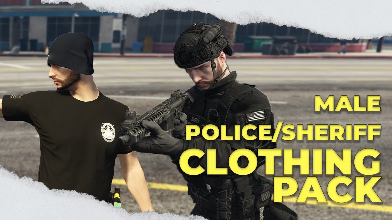 MAXIMUM POLICE/SHERIFF EUP MALE CLOTHES PACK - FIVEM GTA V - YouTube