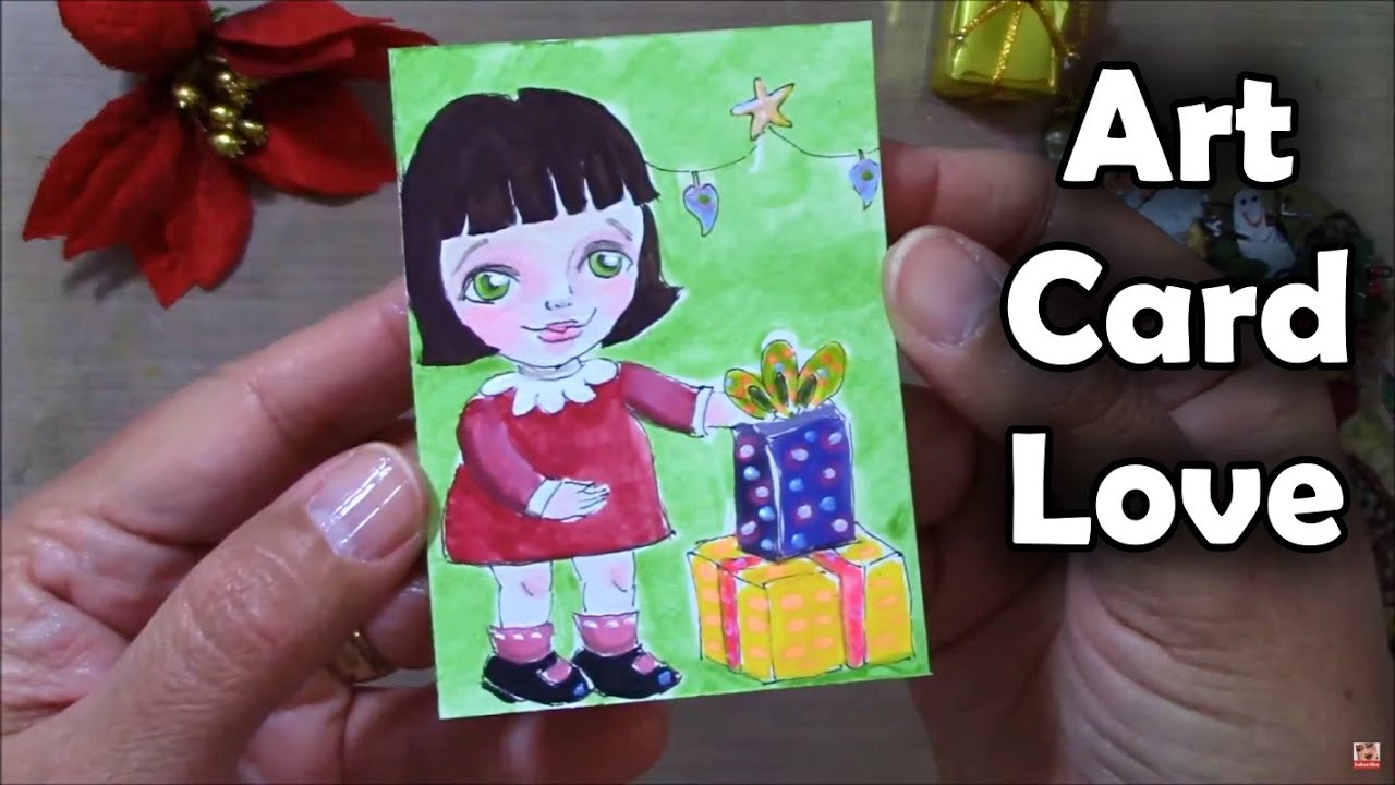From Sketch to Masterpiece in 1 Day with ACEO Art! - YouTube