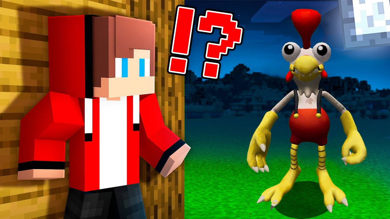 Why Mikey and JJ Attacked by Clucky in Minecraft at 3:00 AM !? - Maizen ...