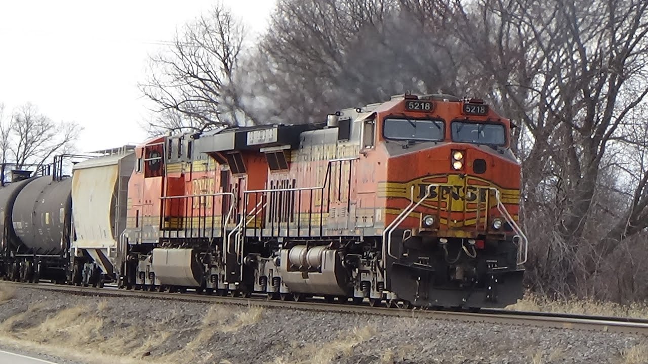 Eastbound loaded ethanol on the Barstow Sub Barstow, IL February 1 ...
