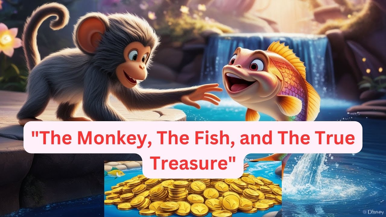 "The Monkey, The Fish, and The True Treasure" - YouTube