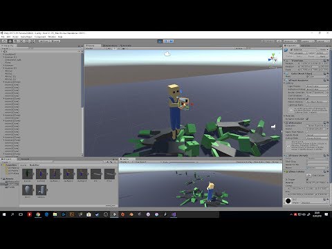 Sıfrdan Unity 14 - Yerden Tabanca Alıp Zombilere Ateş Etmek