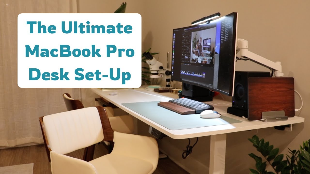The Ultimate Macbook Pro Desk Set-Up - YouTube