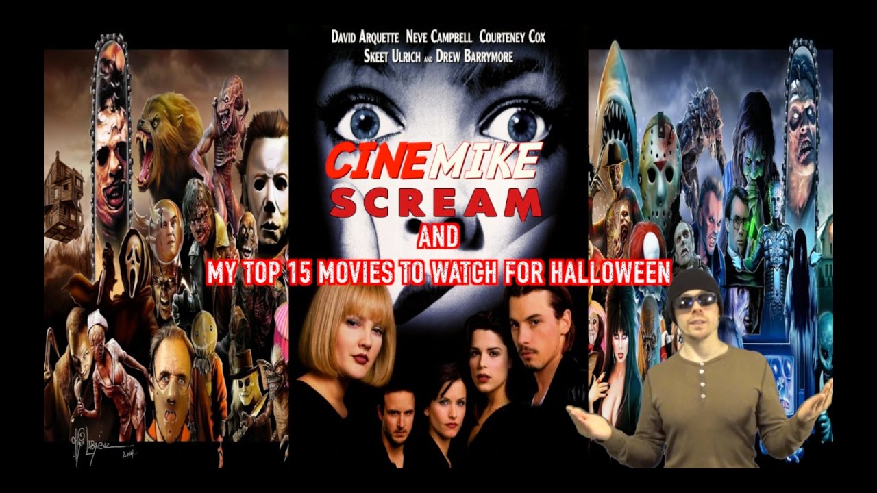 CineMike: Scream & Top 15 Horror Movies - Review Of The NERDS - YouTube