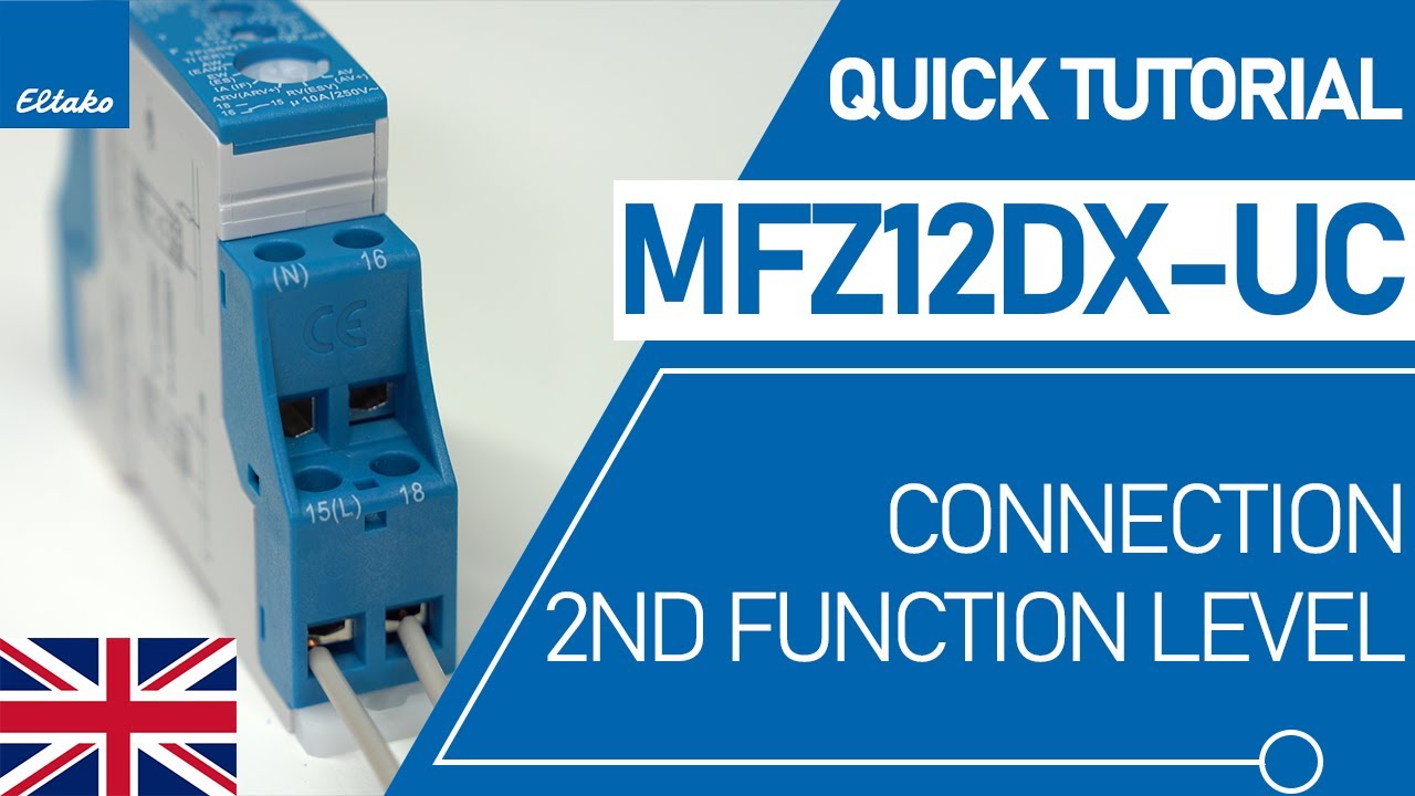 MFZ12DX-UC Connection 2nd Function Level | Quick Tutorial English - YouTube