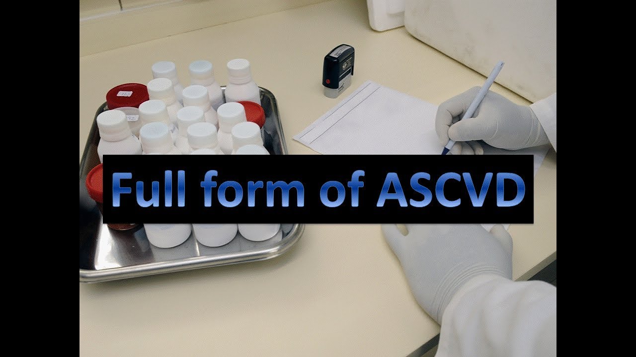 Full form of ASCVD - YouTube