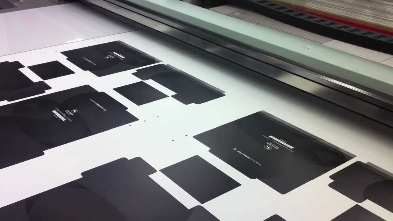 Creating a custom packaging box - Esko & Oce - YouTube