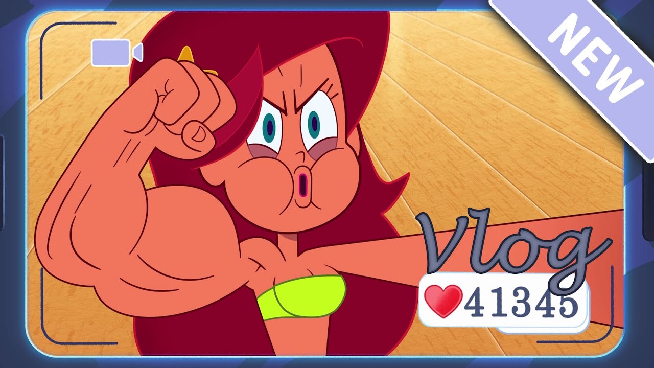 Zig & Sharko | NEW SEASON 4 💪 FITNESS VLOG WITH MARINA - Compilation in ...
