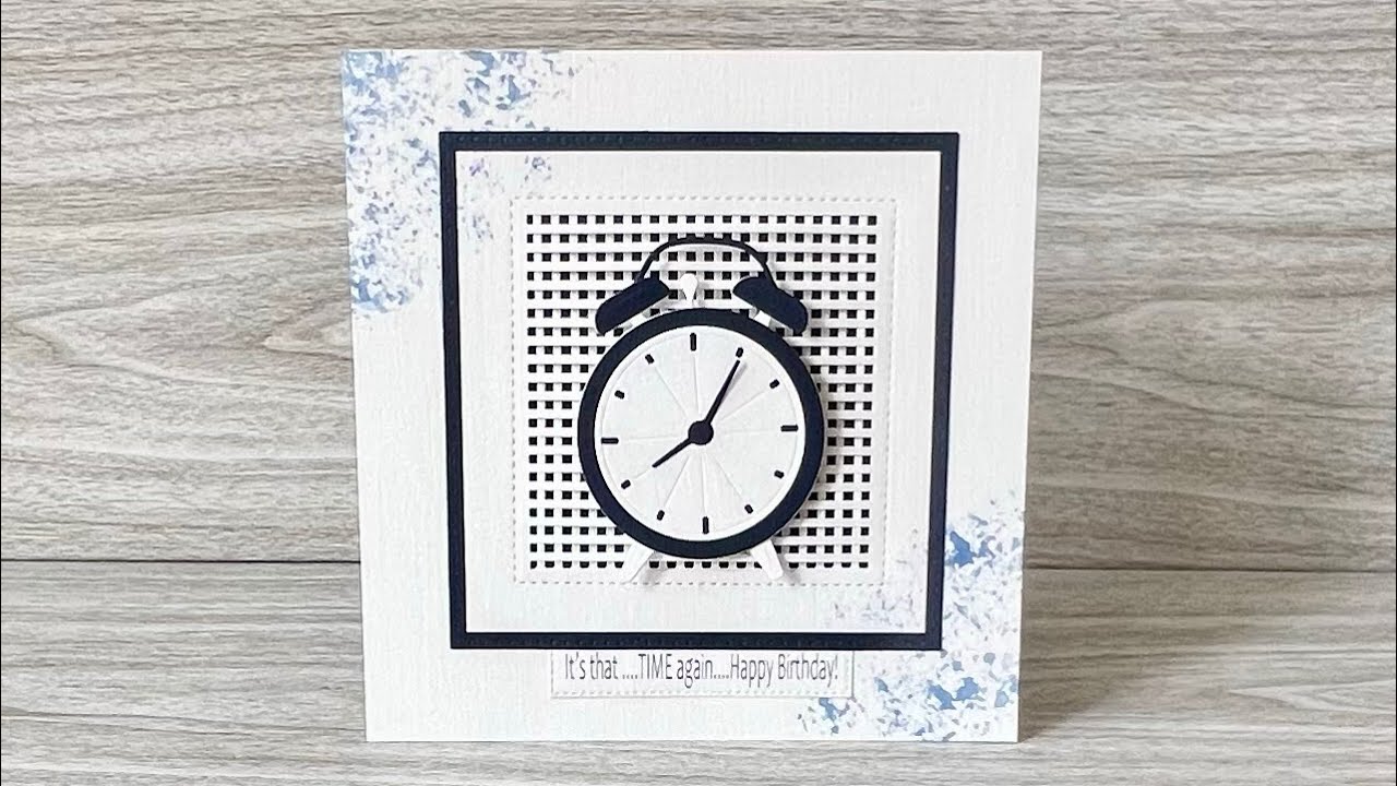 Easy Fun greeting card using ..Craftaddictionuk Slatted dies ...