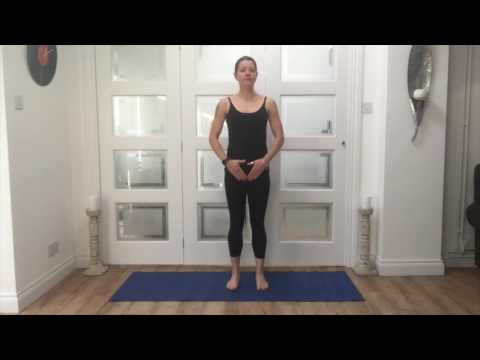 PIlates posture and breathing - Pilates with Bunny - YouTube