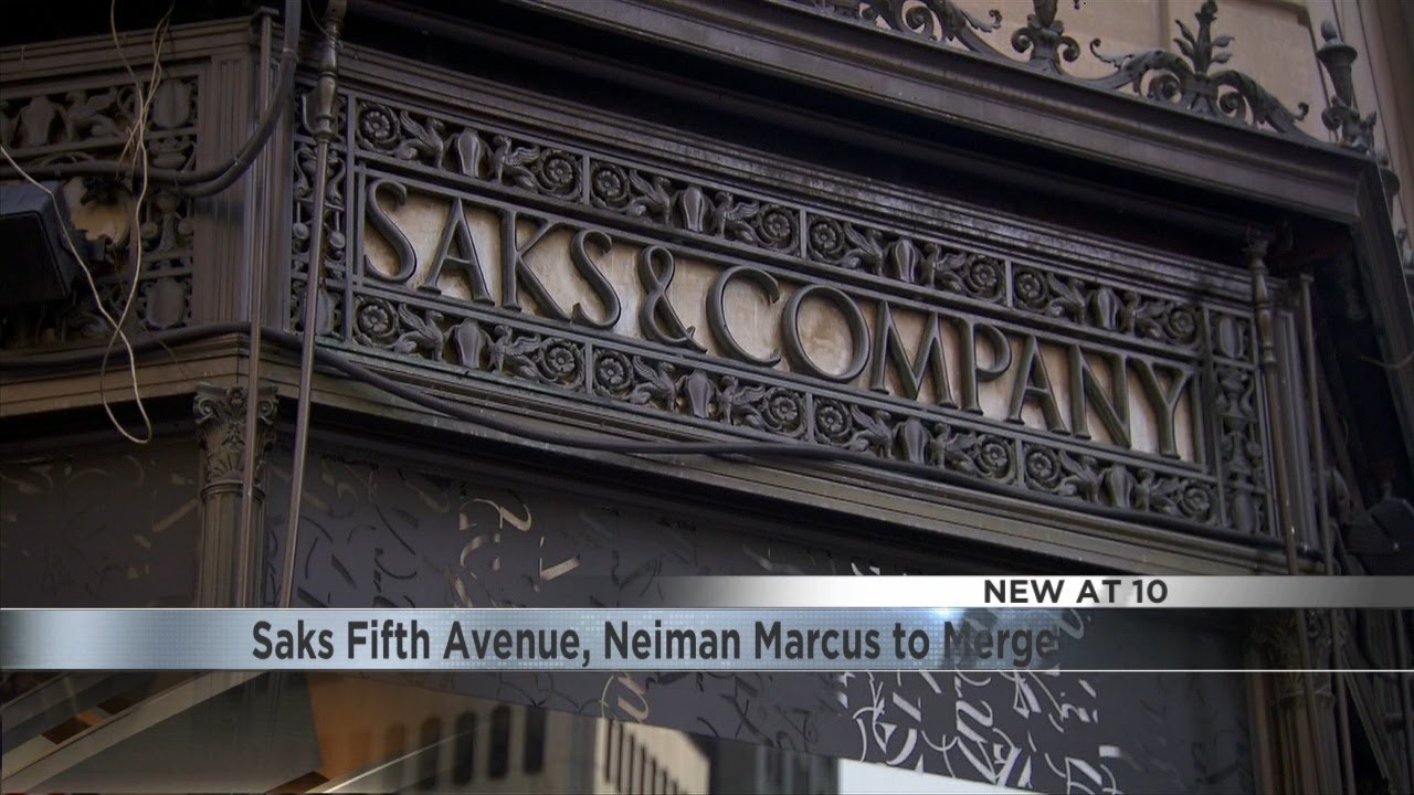 Saks Fifth Avenue, Neiman Marcus to merge - YouTube