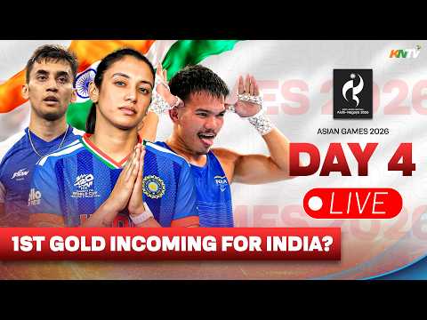 :red_circle: ASIAN GAMES 2026 LIVE | Badminton, Table Tennis, Cricket, Karate & More | Day 4