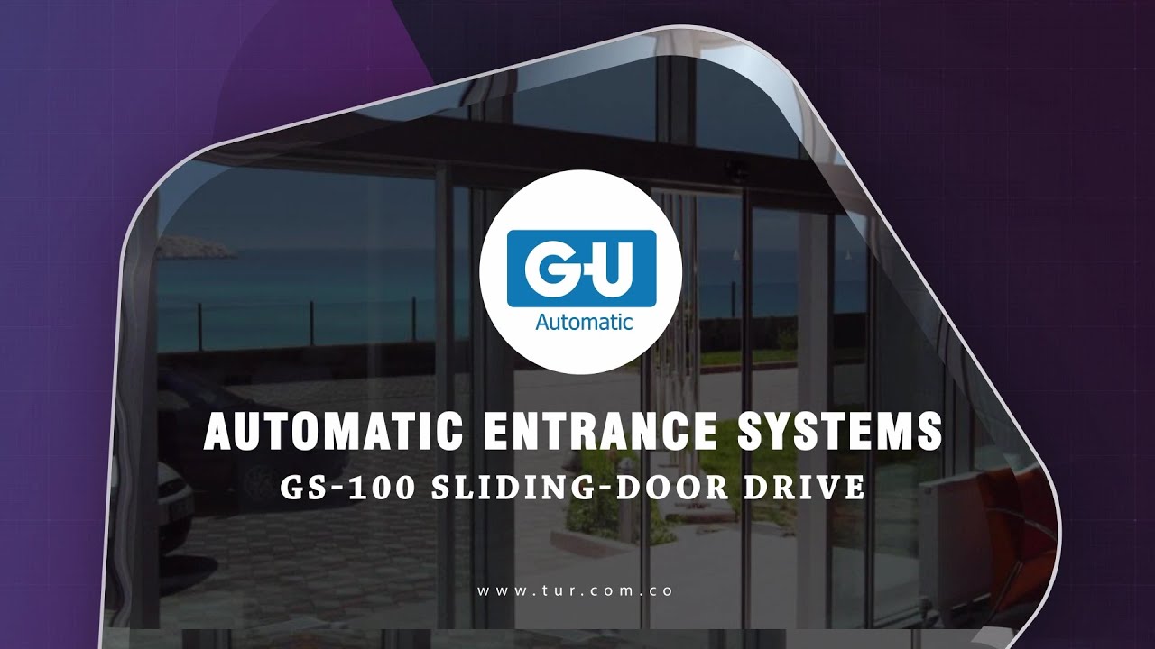 GU Automatic | GS-100 sliding-door drive - YouTube