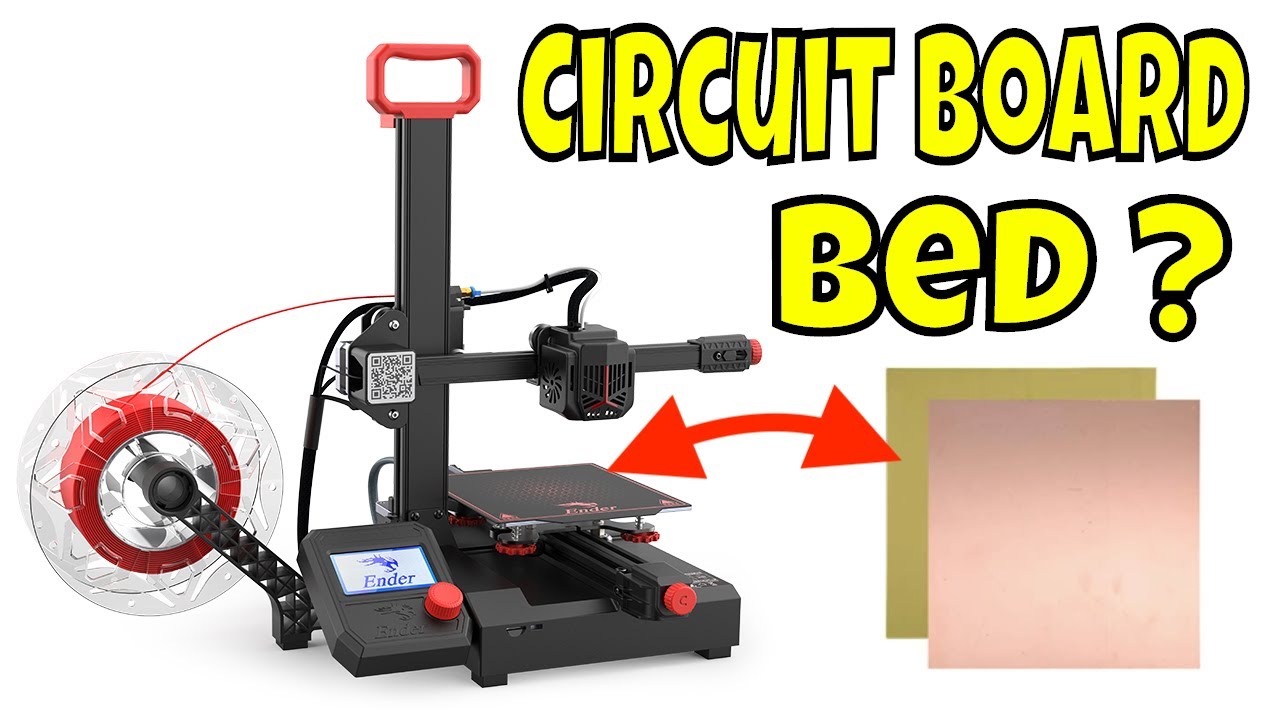 Using Circuit Board for 3D Printer Bed! - YouTube