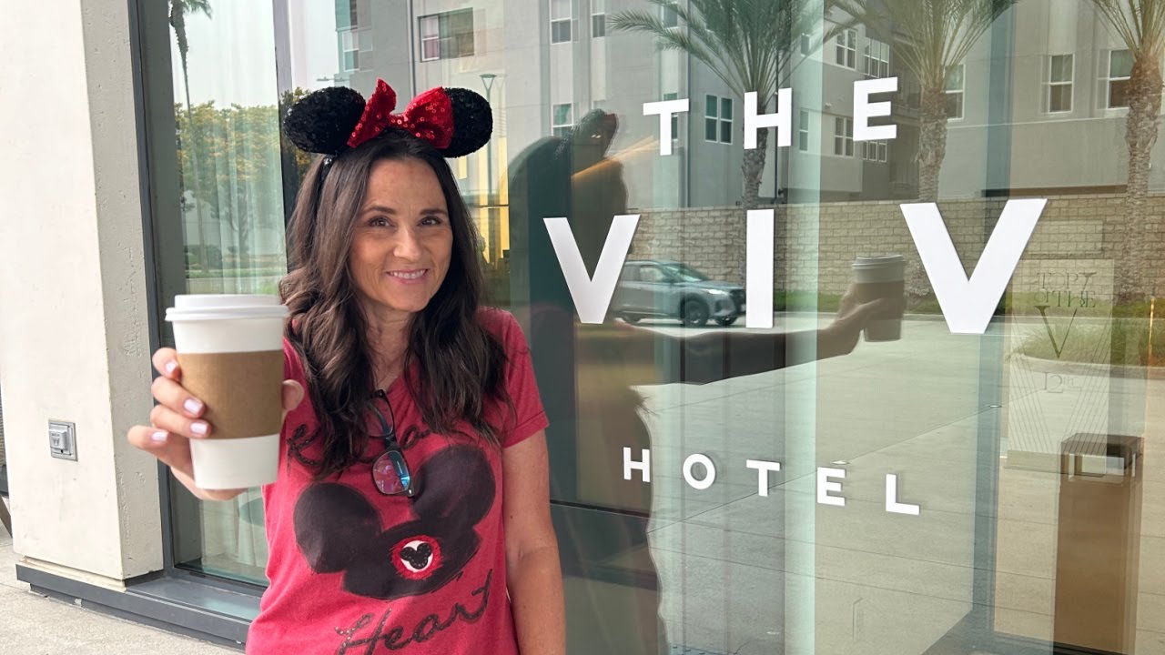 The Viv Hotel is PERFECT for your Disneyland Trip: Room Tour + MORE ...