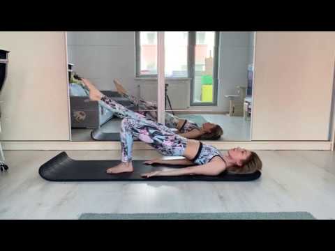 Pilates cu Dolores - Exercitii pentru fesieri si articulatia coxo ...