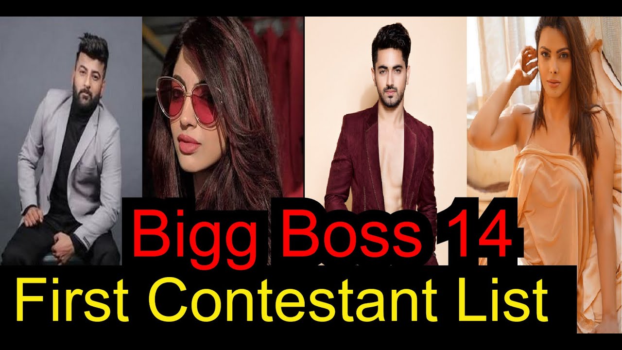 Bigg Boss 14 Contestants Name | Shahbaz Badesha | BB 14 List | Gautam ...