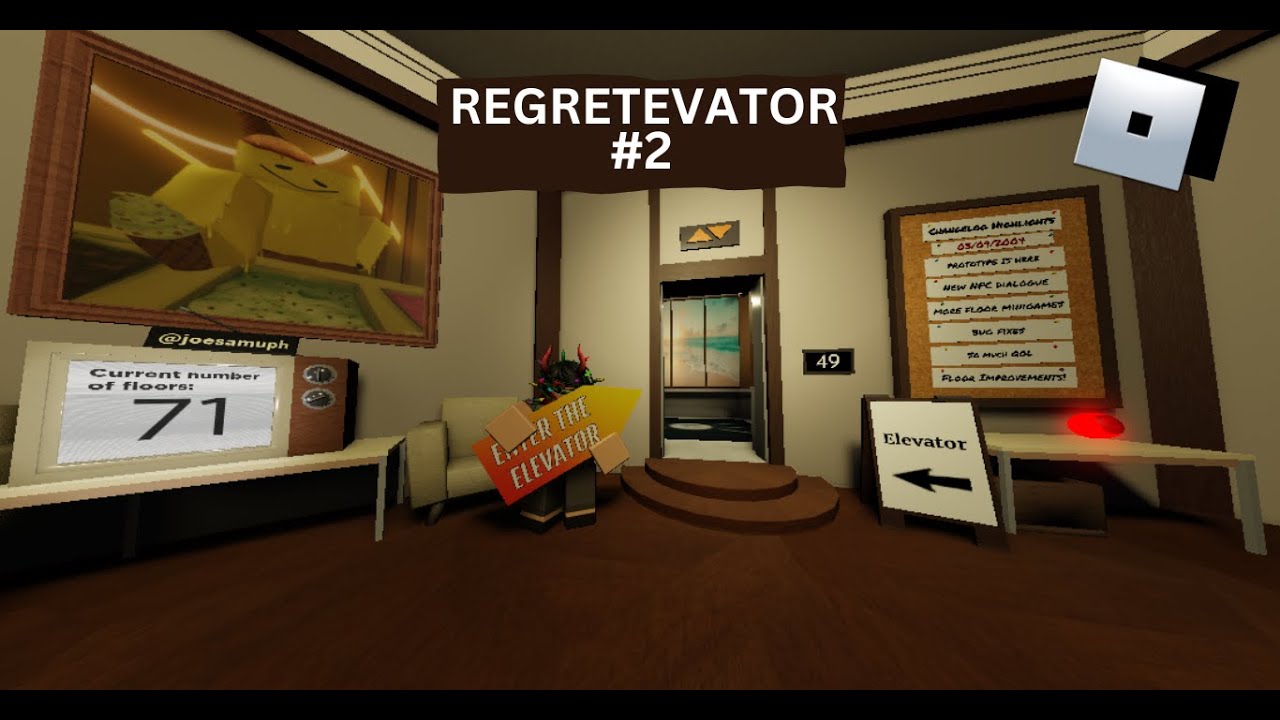 Roblox Regretevator Gameplay #2 - YouTube