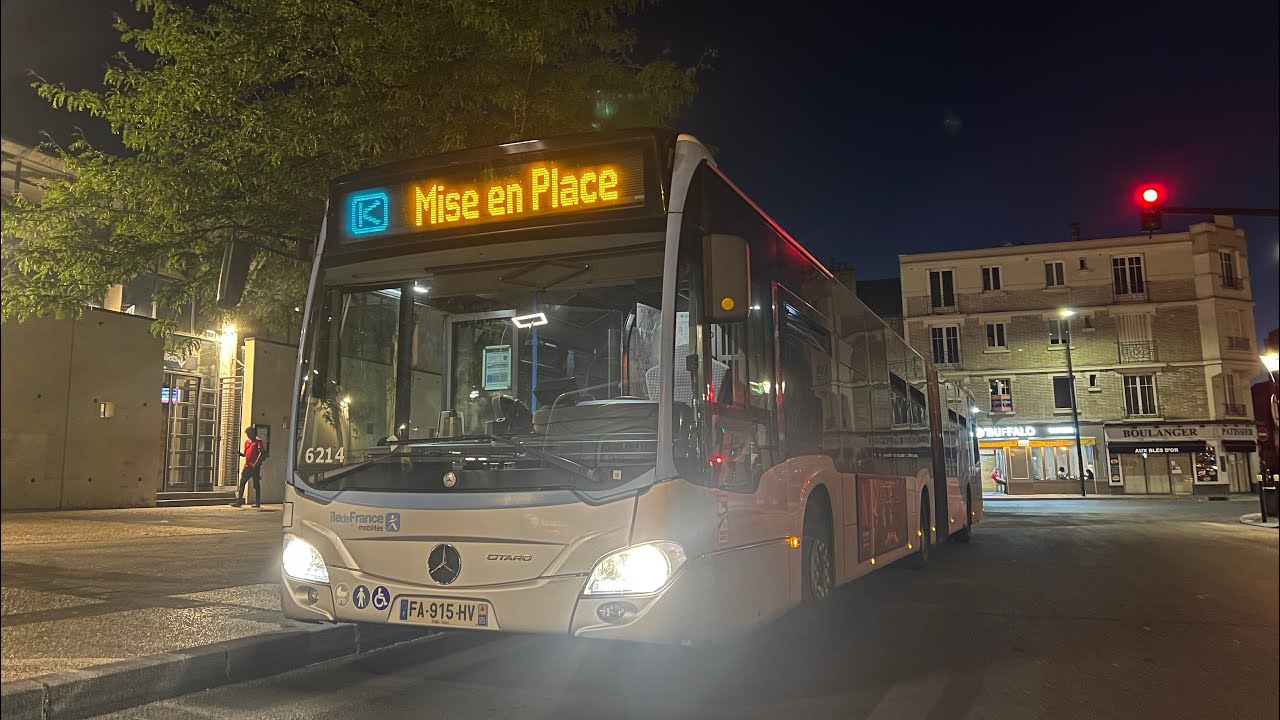KICKDOWN Navette SNCF - Mercedes Benz Citaro G2 €6 ZF n*6214 - YouTube