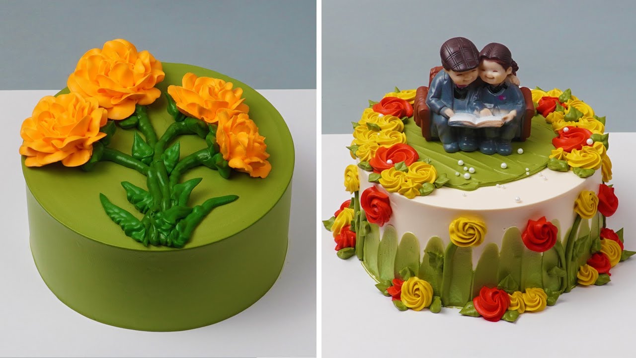TOP 5 Beautiful Birthday Cake Decorating Ideas 🤩 So Yummy Cake Making ...