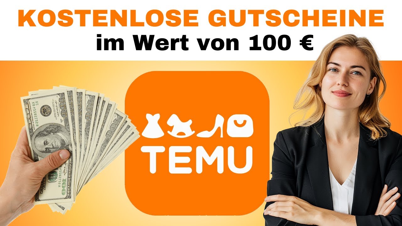 TEMU RABATTCODE GUTSCHEINE 100 EURO +30 % RABATT | #temu - YouTube