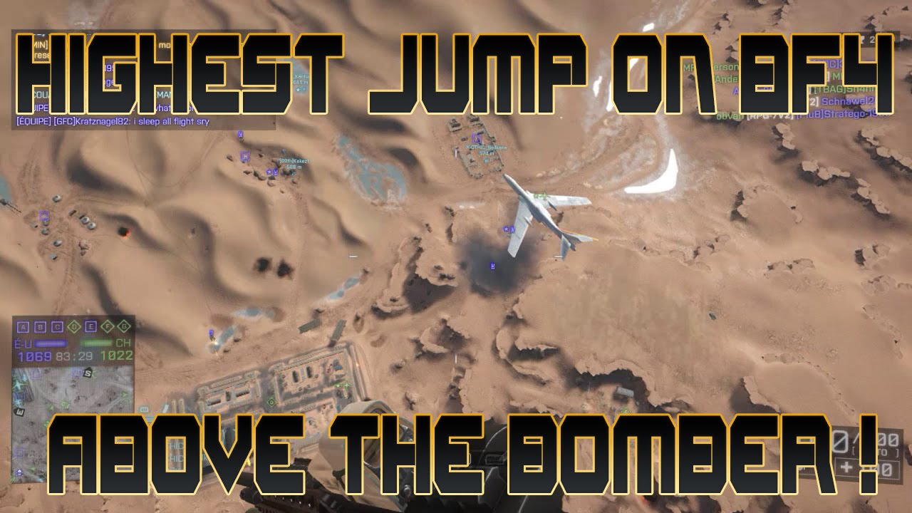 [BF4]Highest Jump with C4-bike on Silkroad - Above bomber ! - YouTube