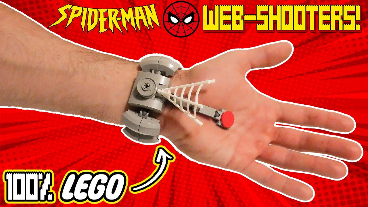 I Made Spider-Man's Web-Shooters Out of Lego! - YouTube