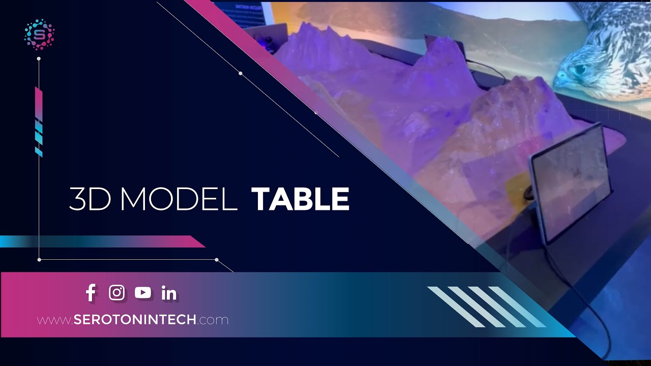 3D Model Table ARVR - YouTube