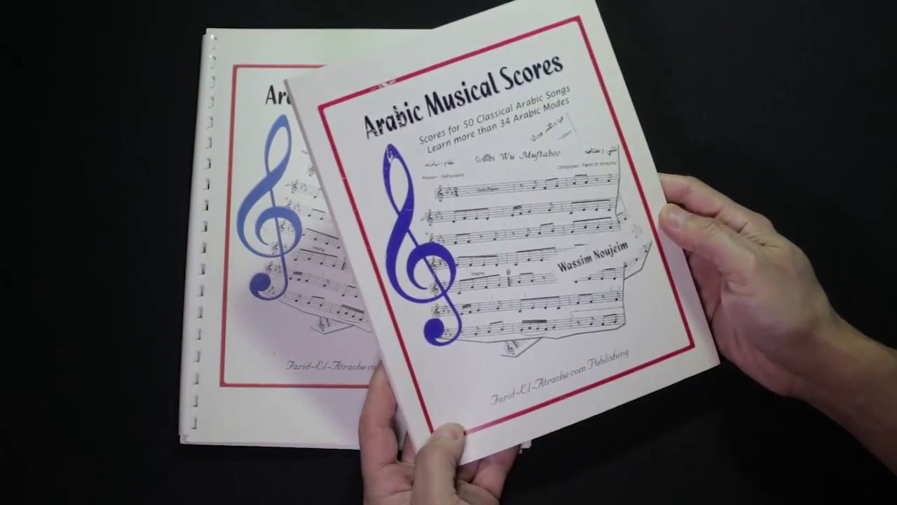Arabic Musical Scores Book - YouTube