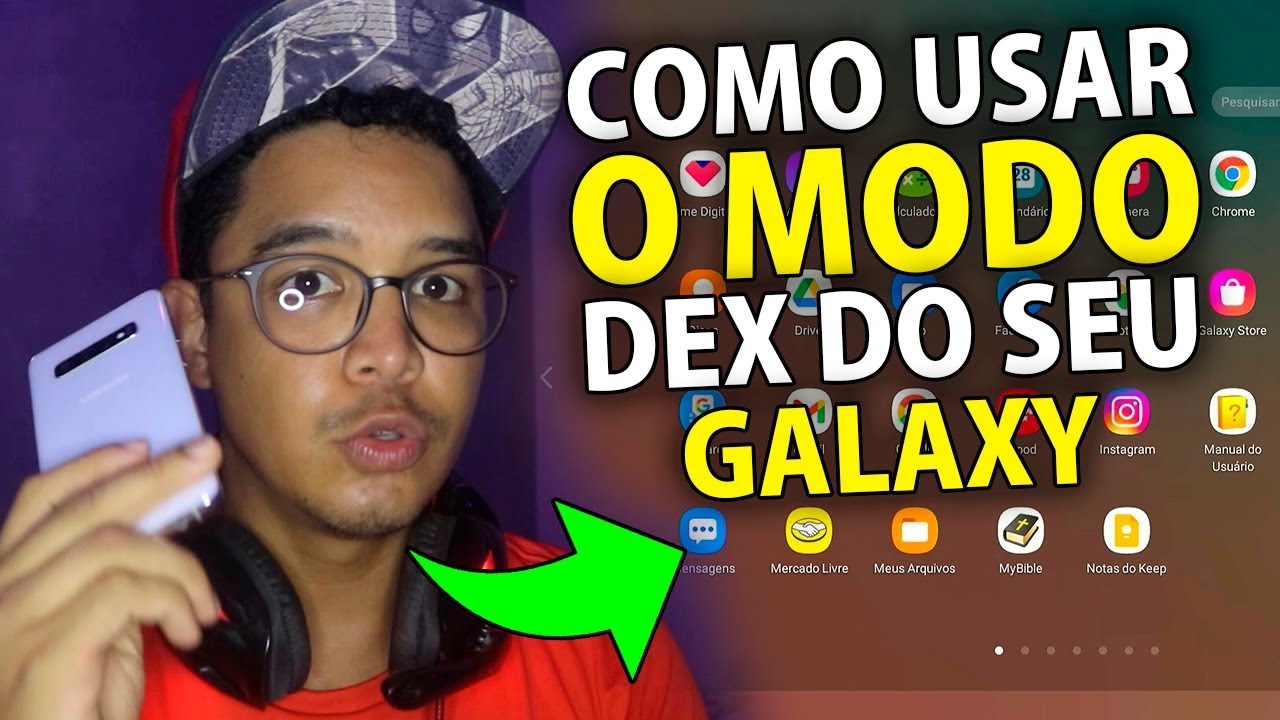 COMO USAR O MODO DEX (DESKTOP) NOS SAMSUNG GALAXY | COMO USAR O ...