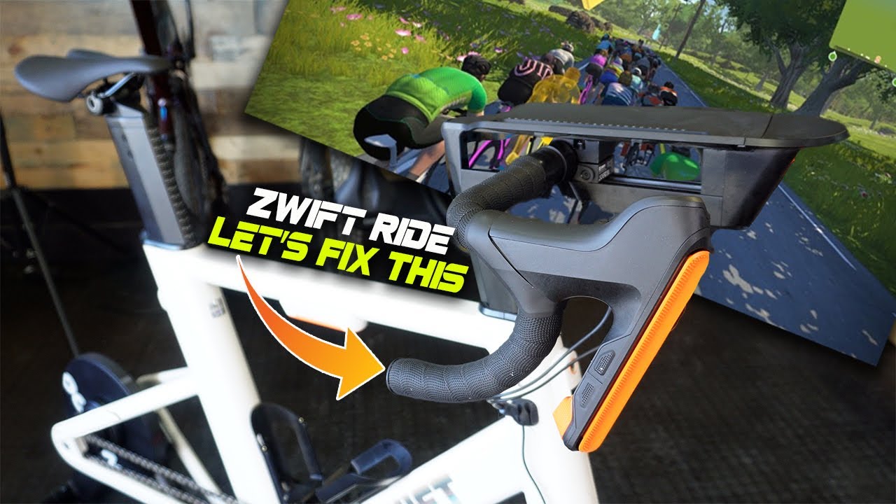 Upgrading The Zwift Ride With the Ultimate Handlebar Setup / Redshift ...