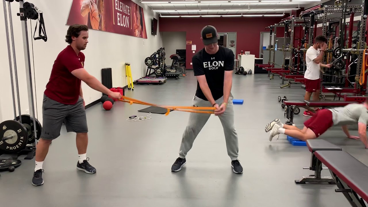 Band Speed Golf Back Swing - YouTube