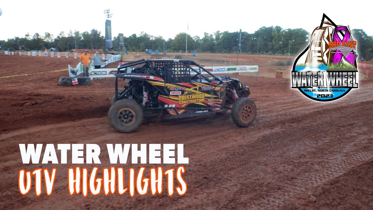 Mideast Racing | 2023 Water Wheel UTV Highlights - YouTube