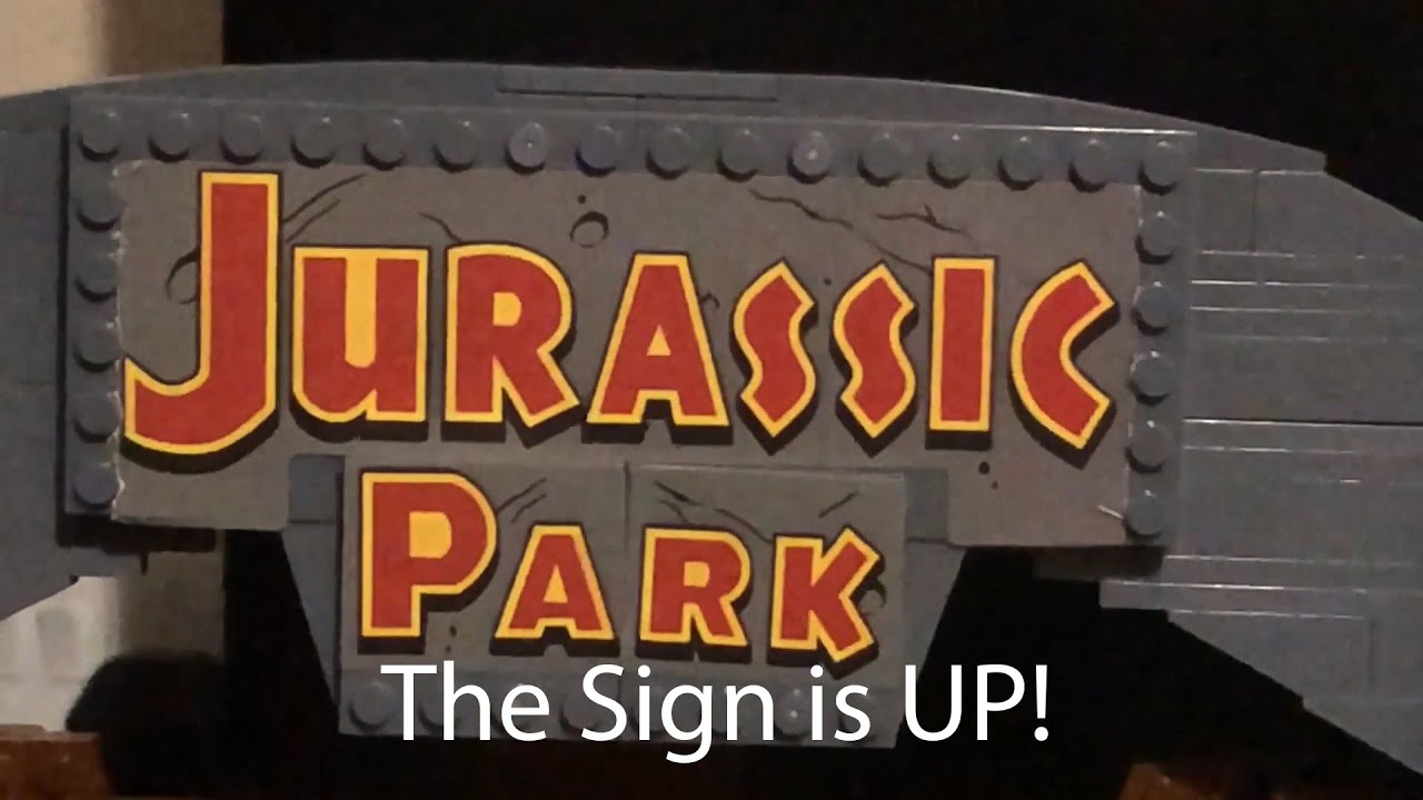 Jurassic Park T Rex Rampage Lego Set 75939 Clone Part 14 - YouTube