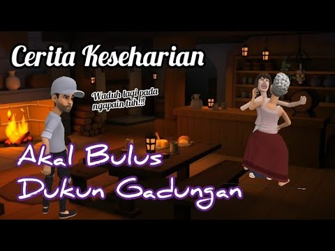 Akal Bulus Dukun Gadungan | Animasi Kartun Lucu #13 | #wikwikkomedi