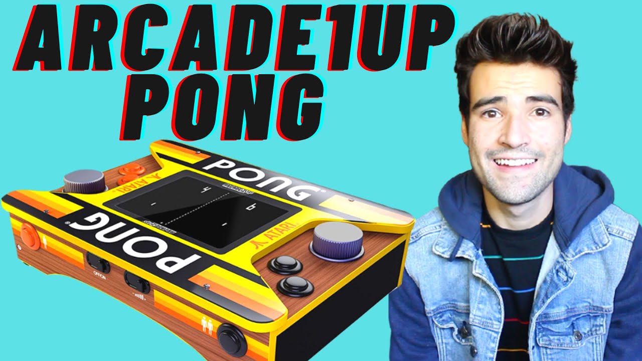 ARCADE1UP PONG COUNTERCADE 2021 - YouTube