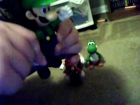 Super Mario 64 DS Video game figures - YouTube