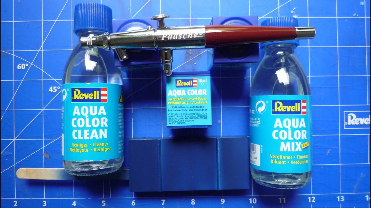 Test : Revell Aqua color - Aqua color mix - Aqua color clean à l ...