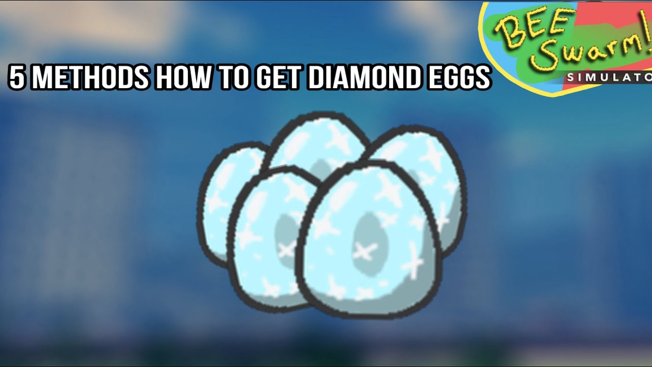How to get diamond eggs in bee swarm simulator - YouTube