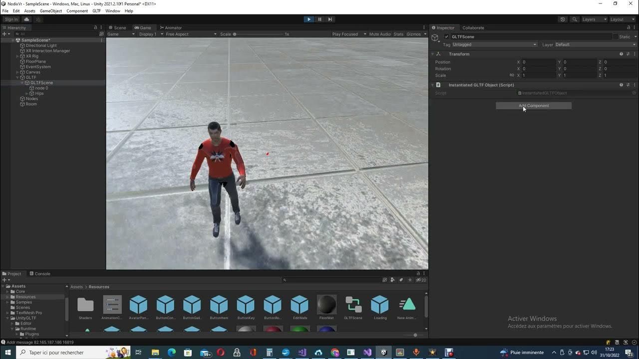 Unity avatar creation with GLTF - YouTube