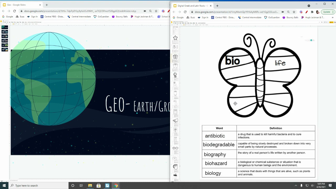 Greek and Latin Roots - Geo - YouTube
