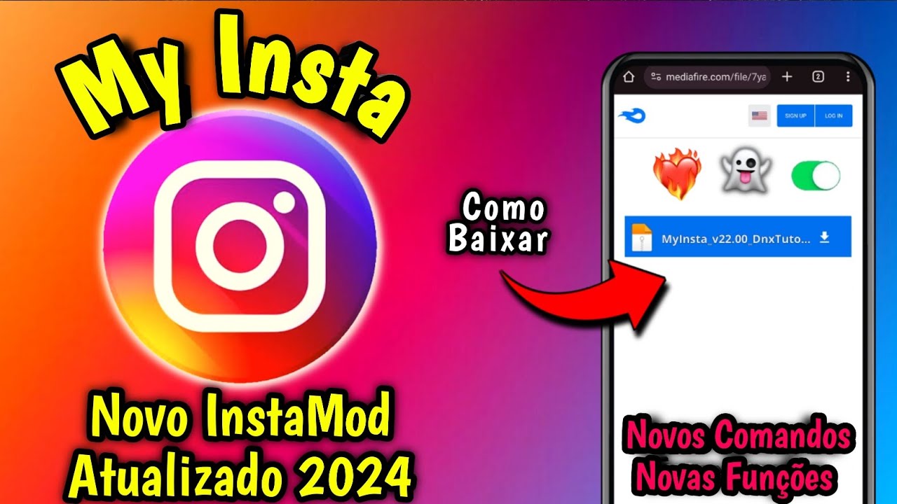 SAIU🔥My INSTA ATUALIZADO 2024 COM NOVAS FUNÇÕES (Novo InstaMod) - YouTube
