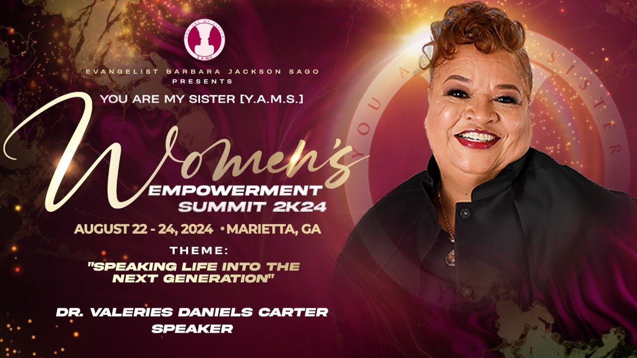 Dr. Valerie Daniels Carter - (Y.A.M.S) Conference @ Greater Community ...