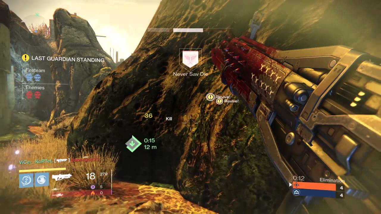 Spartan Mentality Ep 3: Destiny Elimination gameplay Last round 1v3 ...