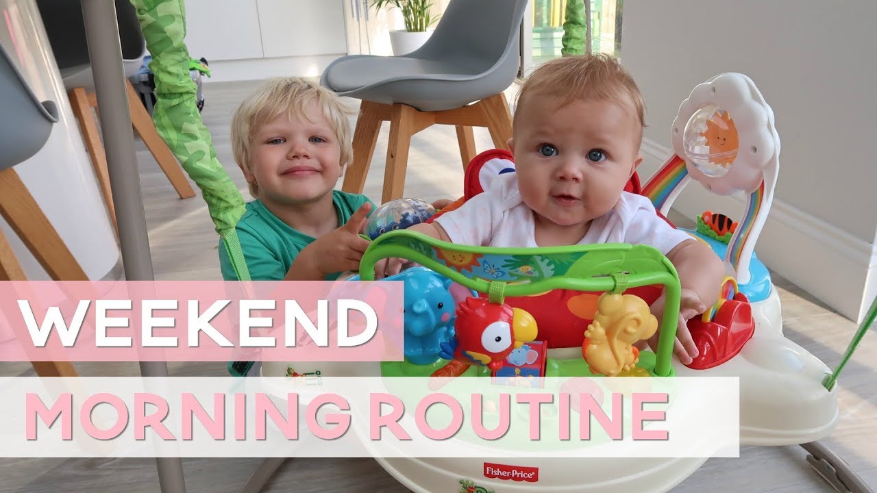 Weekend Morning Routine | Family of 4 with Kids Aged 4yrs & 4 Months ...