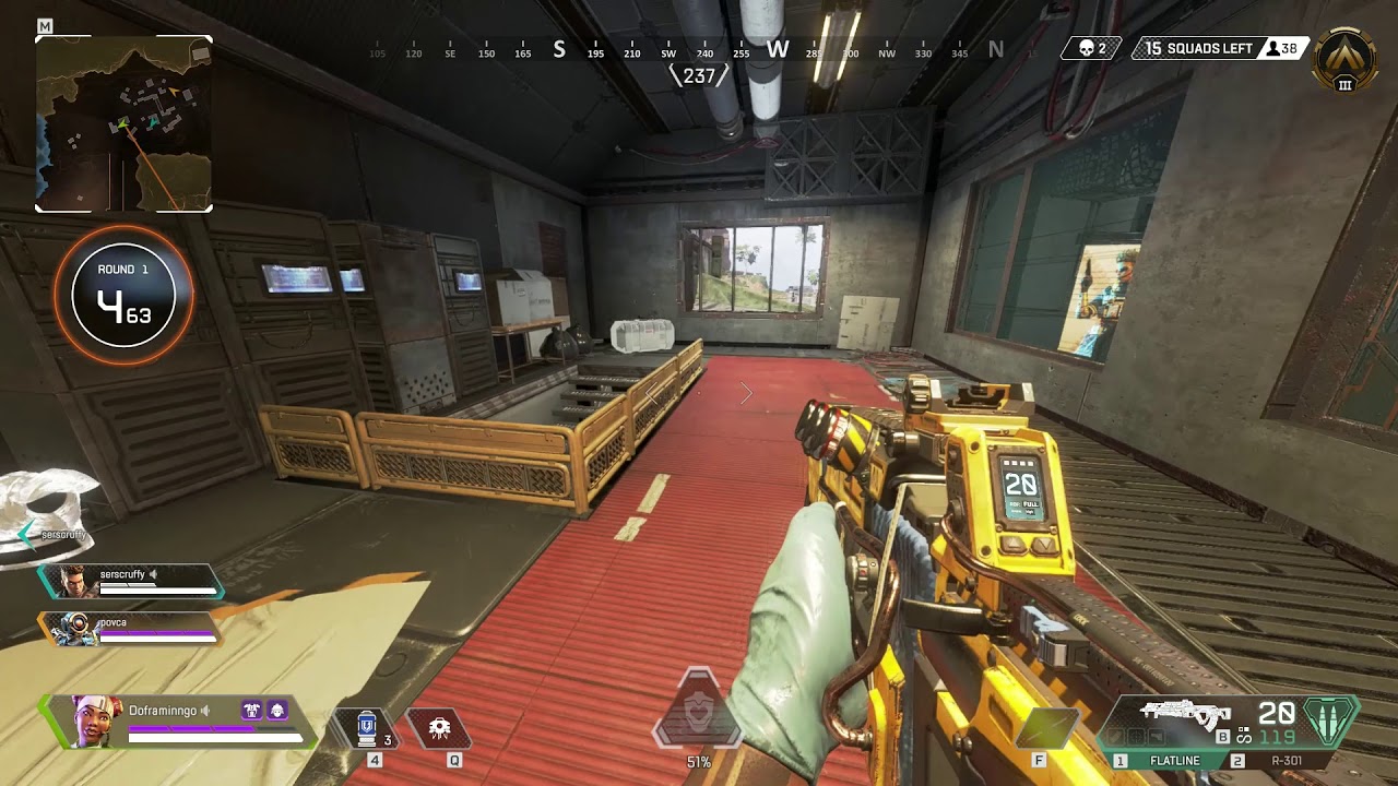 Apex Legends Ranked Gold to Platinum highlights - YouTube